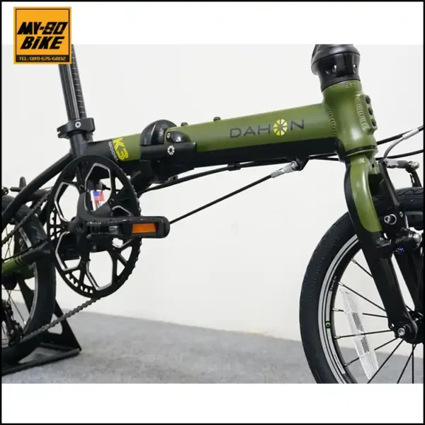 Dahon K3 จักรยานพับเฟรมอลูมิเนียม ขนาดล้อ 14 นิ้ว น้ำหนักเบา 8.6 กก.